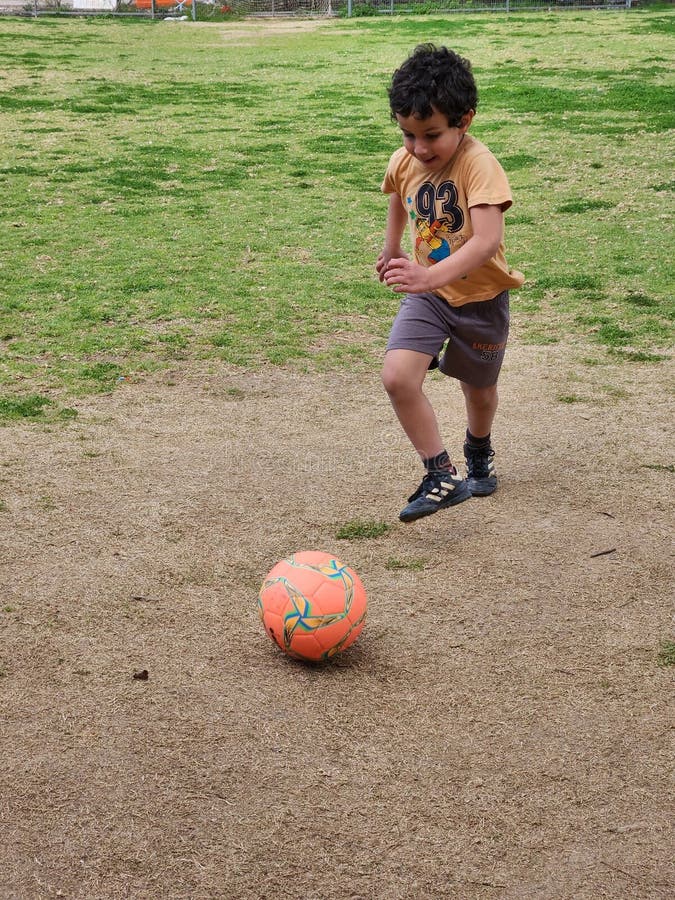 Football Player in Action on the Field Stock Image - Image of ...