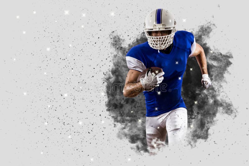 Football Player stock image. Image of shoulder, pads - 83511033