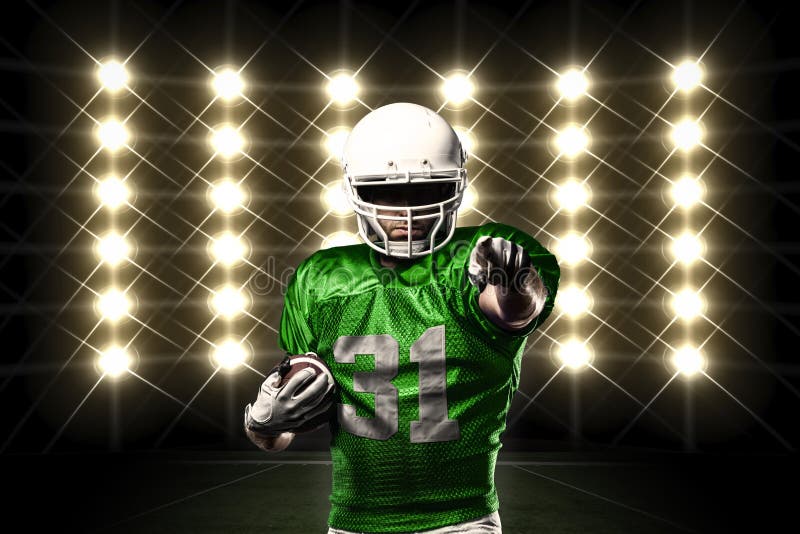 9,072 Football Player Green Uniform Stock Photos - Free & Royalty-Free ...