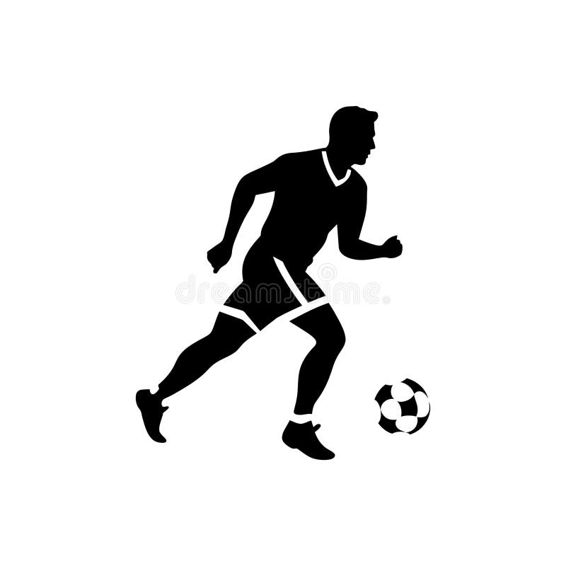 Football player Icon stock vector. Illustration of game - 296707159