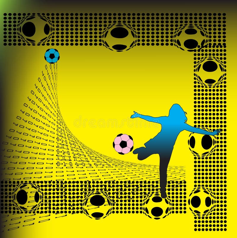 Soccer backgrounds stock vector. Illustration of player - 13498120
