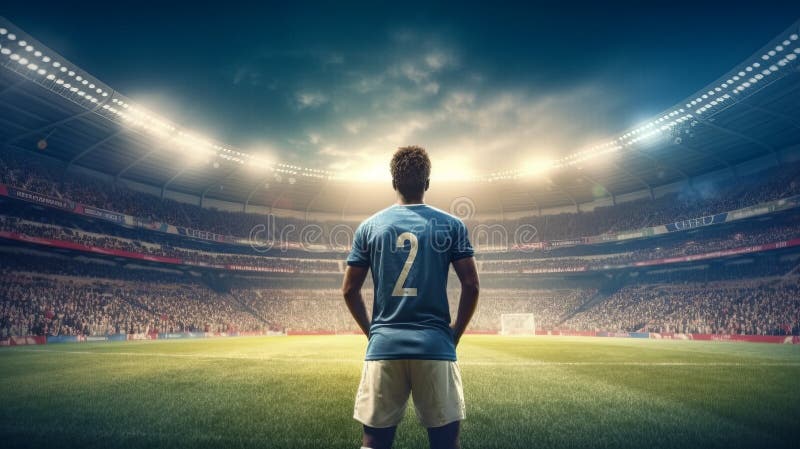 Rear View of a Teacher Looking at a Blackboard. Generative AI. Stock ...