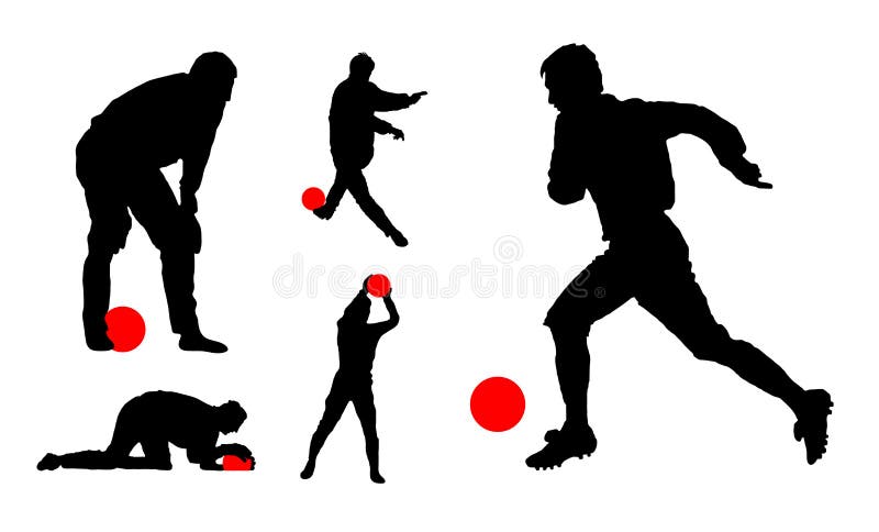 Teenage Boy Goalie Catching Soccer Ball - Vector Illustration Stock ...