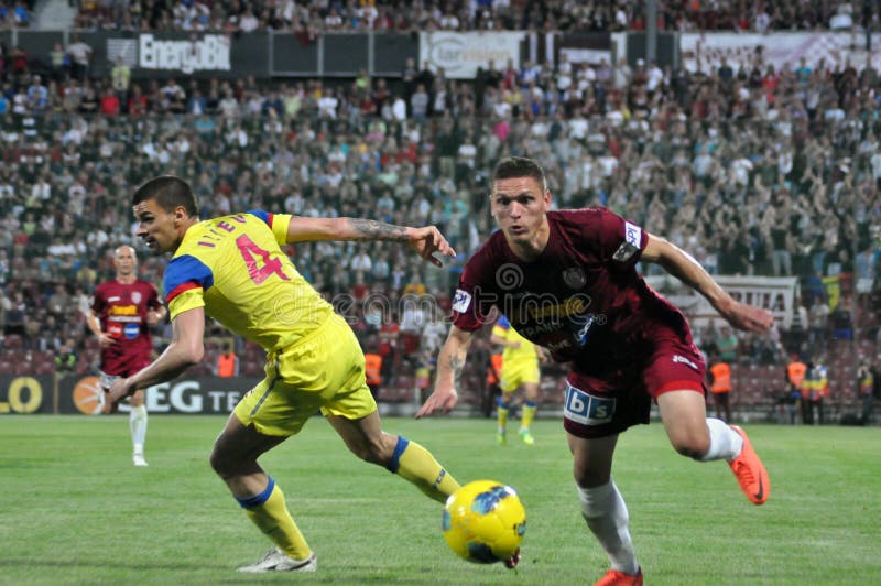 Football players running editorial image. Image of ball - 24925220