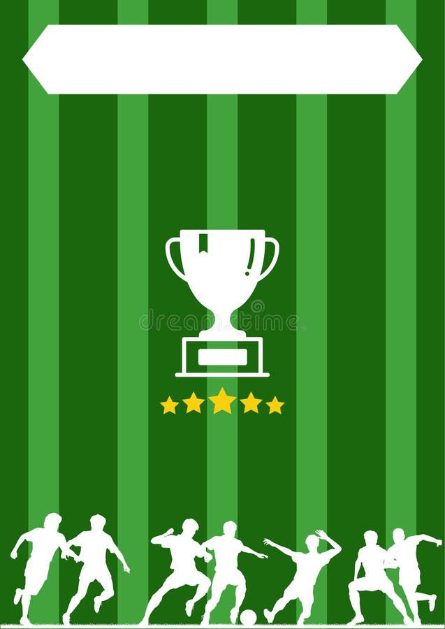 Football Poster Design. Soccer Poster Design Template Stock Vector ...