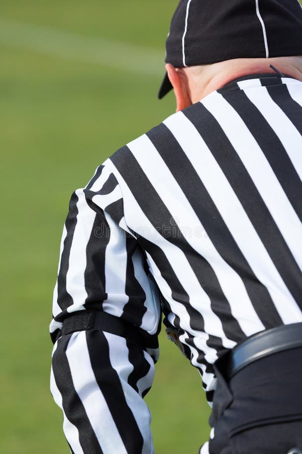 Football referee stock image. Image of hand, fist, signal - 35655067