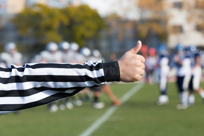 Football referee stock image. Image of helmet, football - 35655067