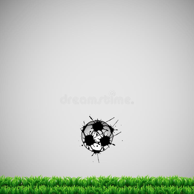 Football or Soccer Background Card Stock Vector - Illustration of ...