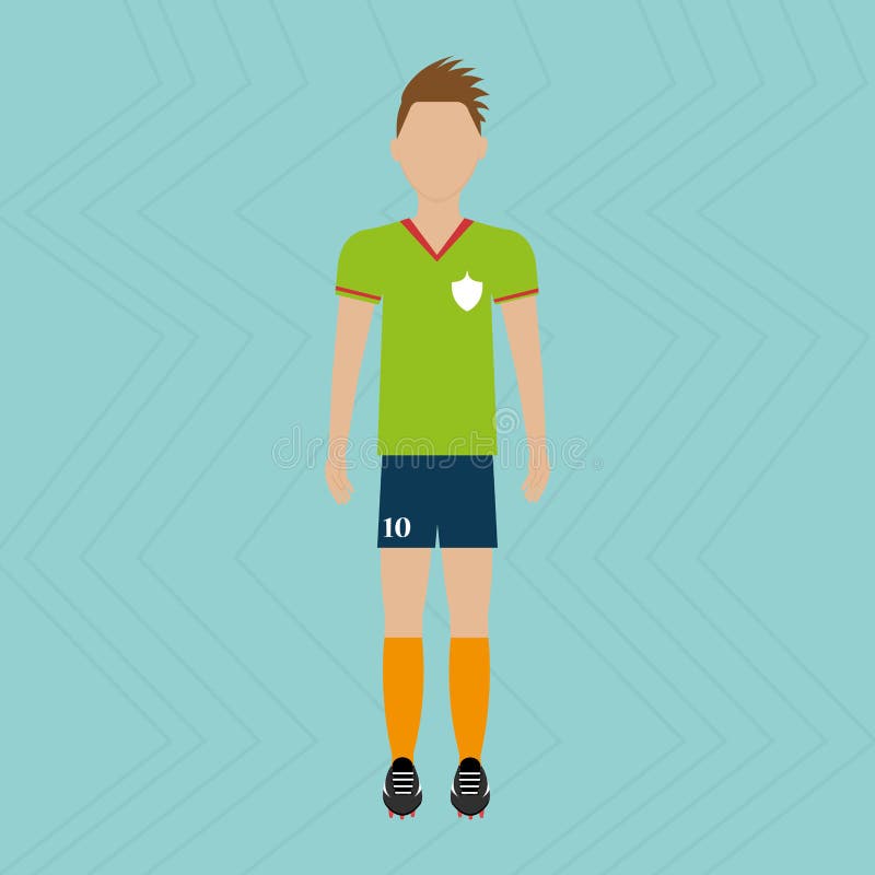 Football soccer design stock illustration. Illustration of game - 68207568