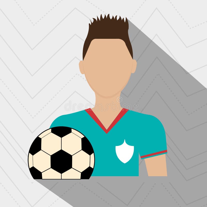 Football soccer design stock illustration. Illustration of play - 68208885