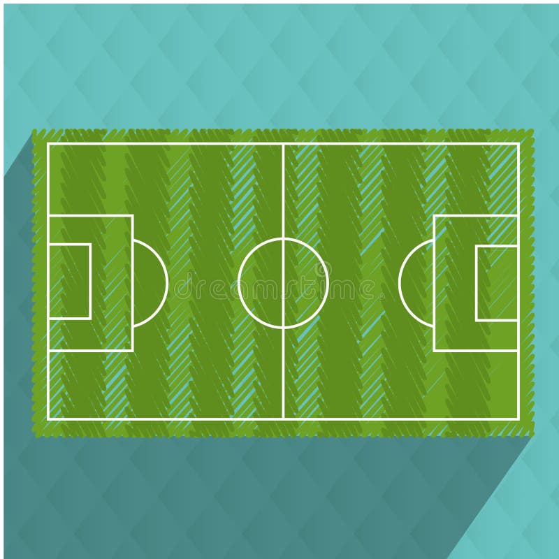 Football soccer design stock illustration. Illustration of action ...