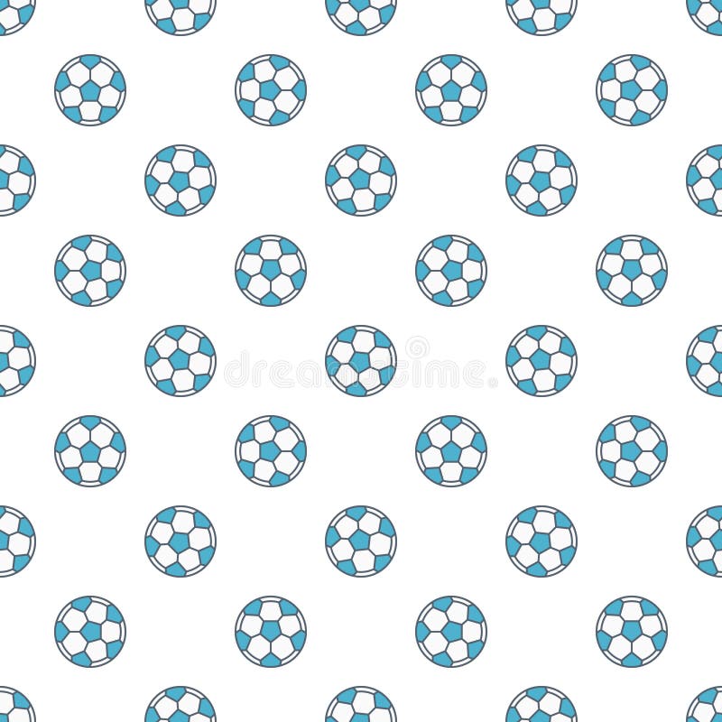 Football or soccer pattern stock vector. Illustration of league - 56655446