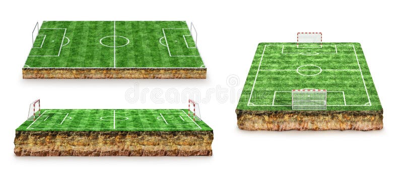 Football, soccer pitch. stock illustration. Illustration of play ...