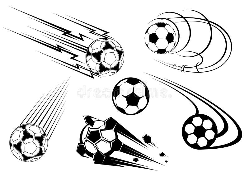Football and Soccer Symbols Stock Vector - Illustration of ball ...