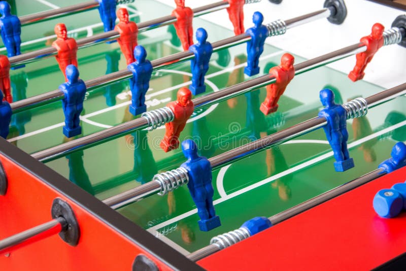 Football soccer table stock photo. Image of team, field - 66146770