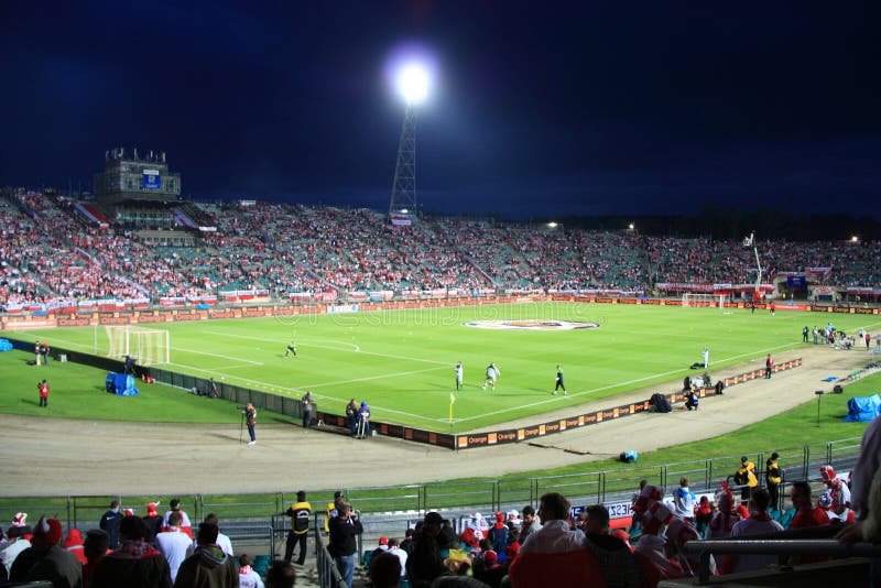 Soccer Match at George Capwell Stadium, Guayaquil, Ecuador Editorial ...