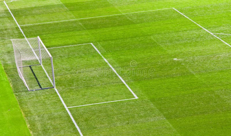 Football Stadium in Barcelona, Spain Stock Photo - Image of artificial ...