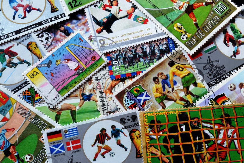 217 Football Postage Stamps Stock Photos - Free & Royalty-Free Stock ...