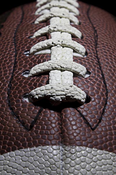 Football Stitches stock image. Image of gaming, gear - 21851749