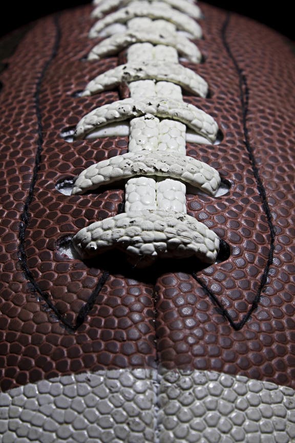 Football Stitches stock image. Image of gaming, gear - 21851749