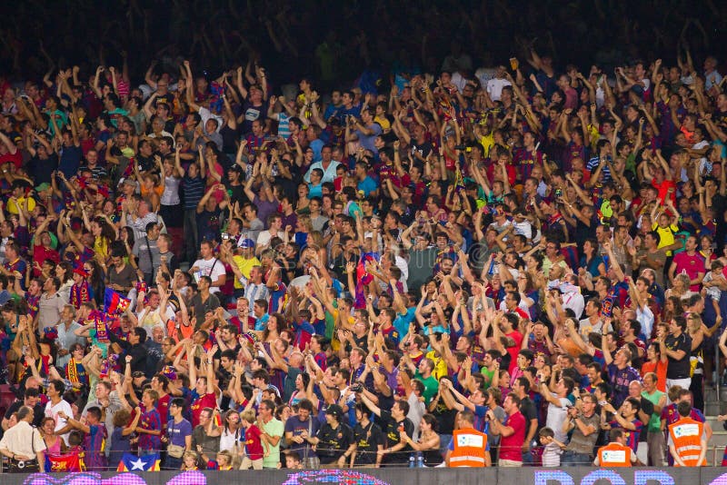 Football supporters editorial stock photo. Image of club - 20150358