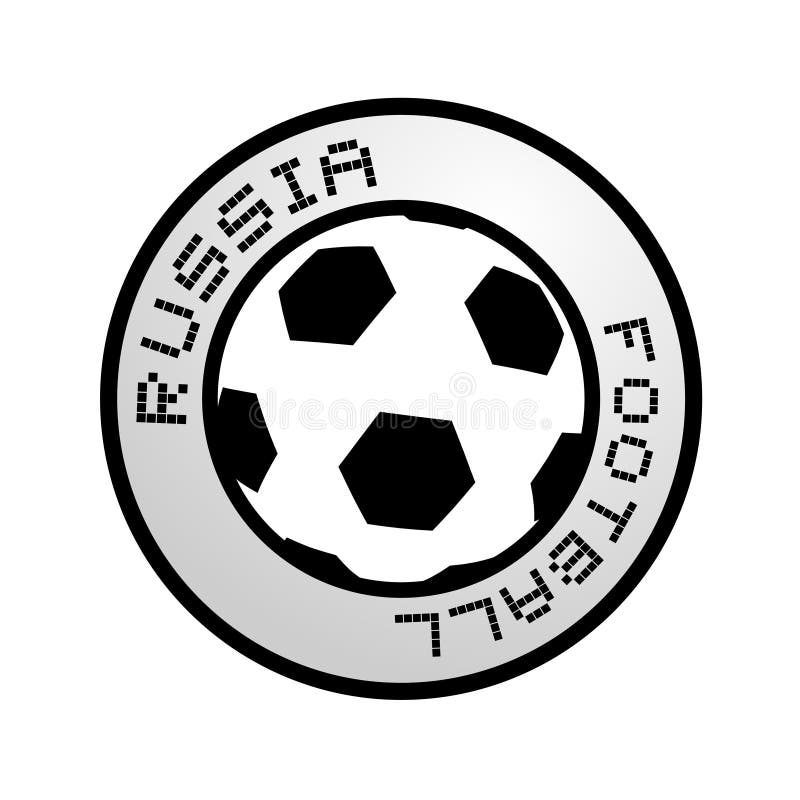 Football symbol design stock vector. Illustration of black - 115930496