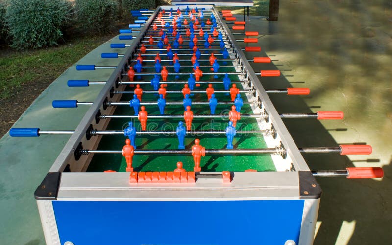 Football table stock image. Image of hobby, table, soccer - 26134235