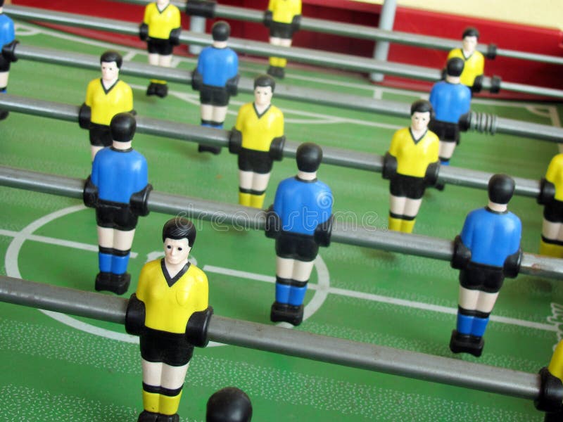 Football table stock image. Image of grins, soccer, time - 23053