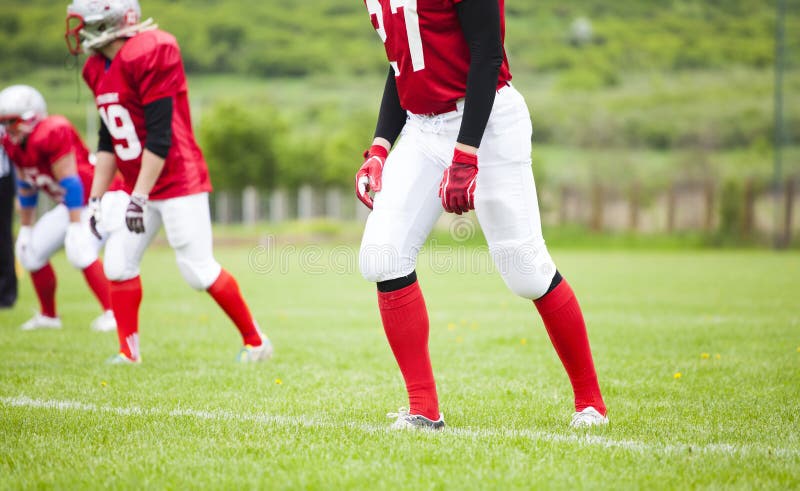 The football team is ready stock photo. Image of grass - 72368024