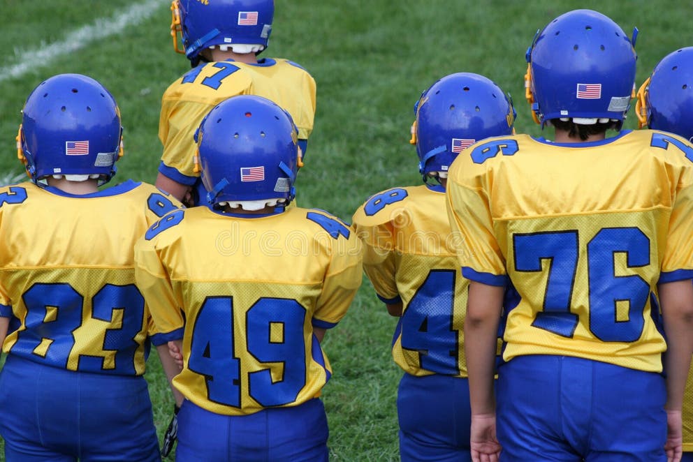 Football Team Sidelines stock photo. Image of play, number - 1799376
