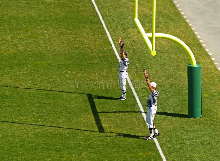 Referee Touchdown Signal Stock Photos - Free & Royalty-Free Stock ...
