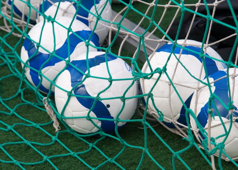 Football Training for Children Balls Stock Image - Image of athlete ...