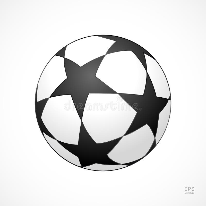 Soccer Ball Star Pattern White Stock Illustrations – 574 Soccer Ball ...