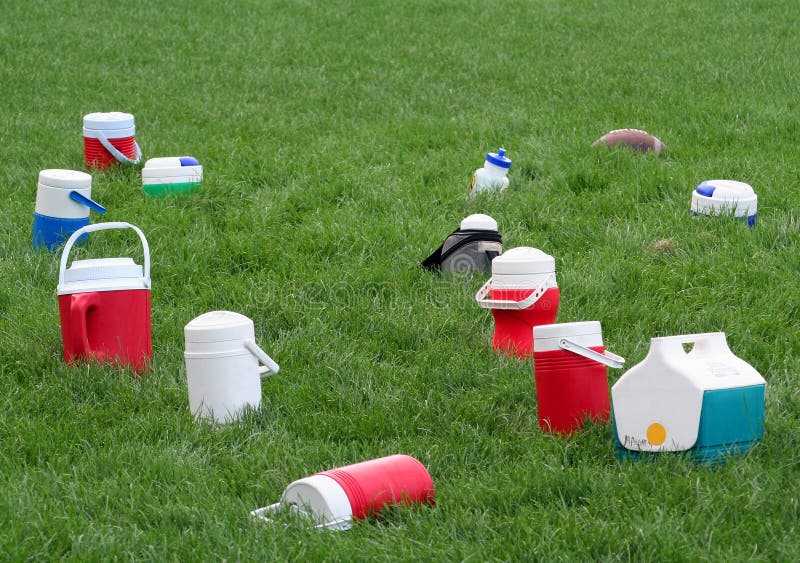 Football water break stock photo. Image of refreshment - 281066