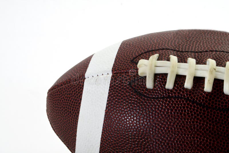 Football on white stock photo. Image of bowl, white, football - 7301216