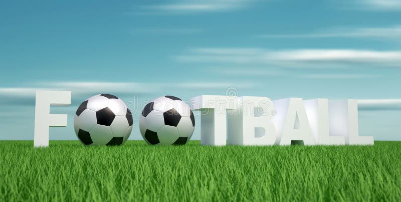 Word Football For Coloring. Vector Decorative Zentangle Object Stock ...