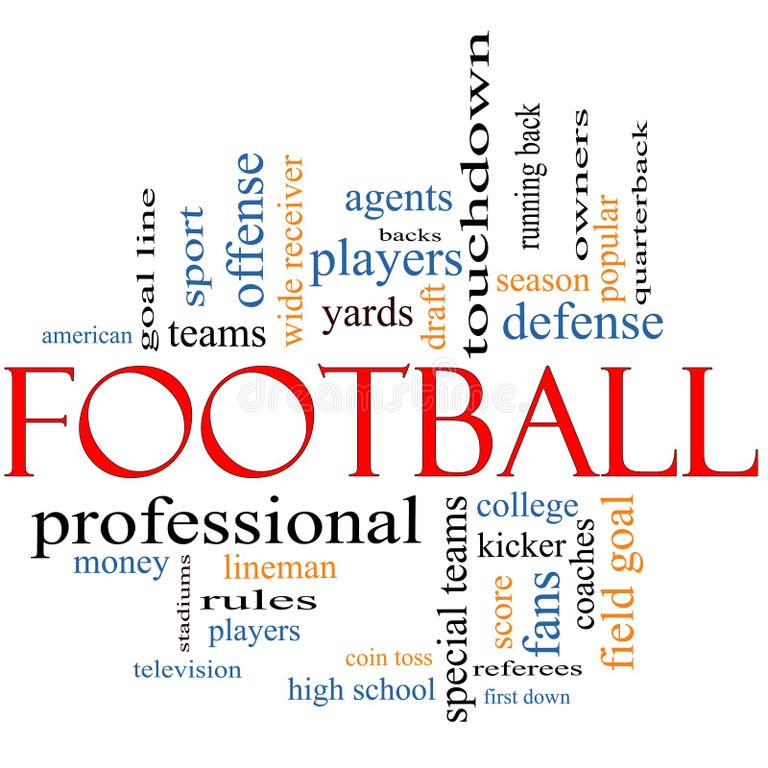 Football Word Cloud Concept Stock Illustrations – 1,410 Football Word ...