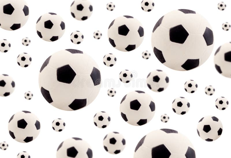 Footballs Background Royalty Free Stock Photo - Image: 23682945