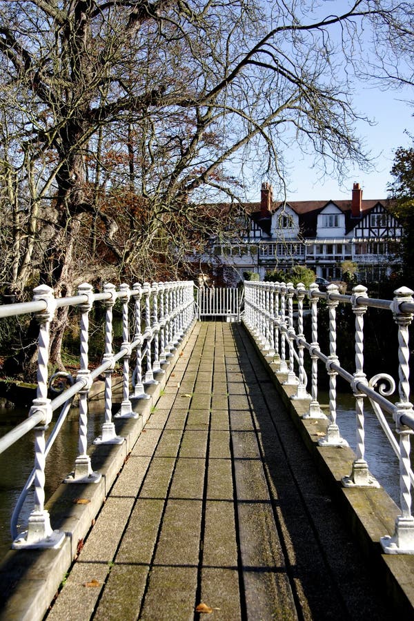 Stone Gothic Style Bridge in Twickenham London Uk Editorial Stock Image ...