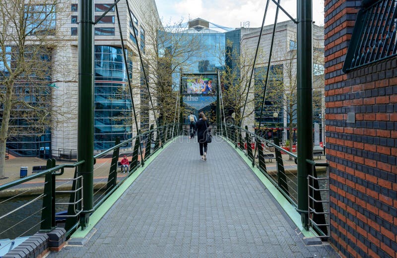 Canalside pub, Birmingham. editorial photography. Image of canalside ...