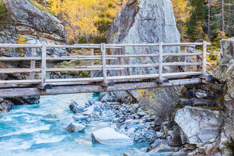 Footbridge stock photo. Image of color, outdoors, river - 35383856