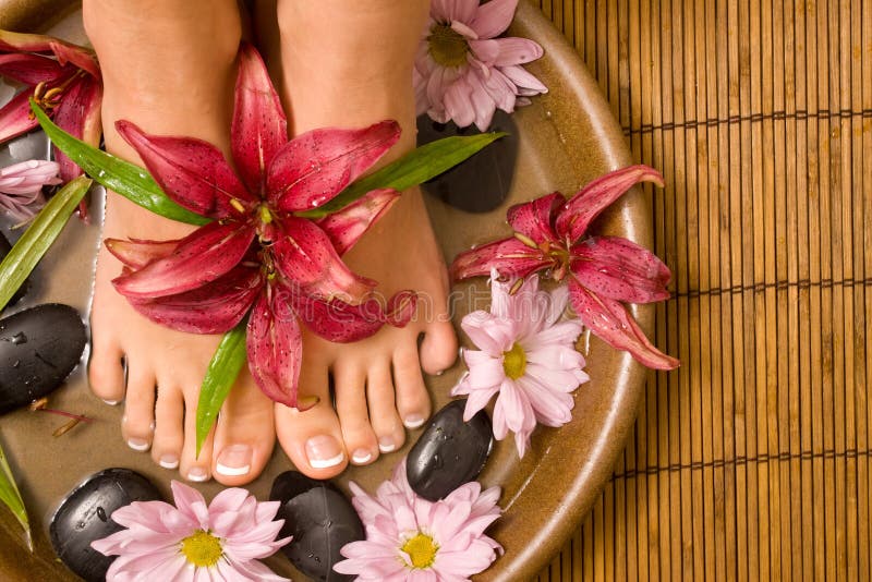 Footcare and pampering stock photo. Image of pampering - 8930570