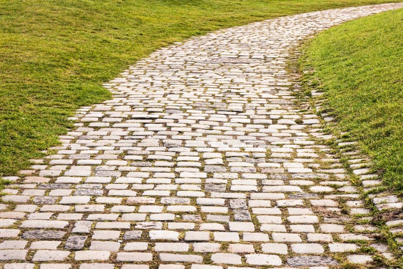 Footpath stock image. Image of shadow, plants, gray, footpath - 30021783