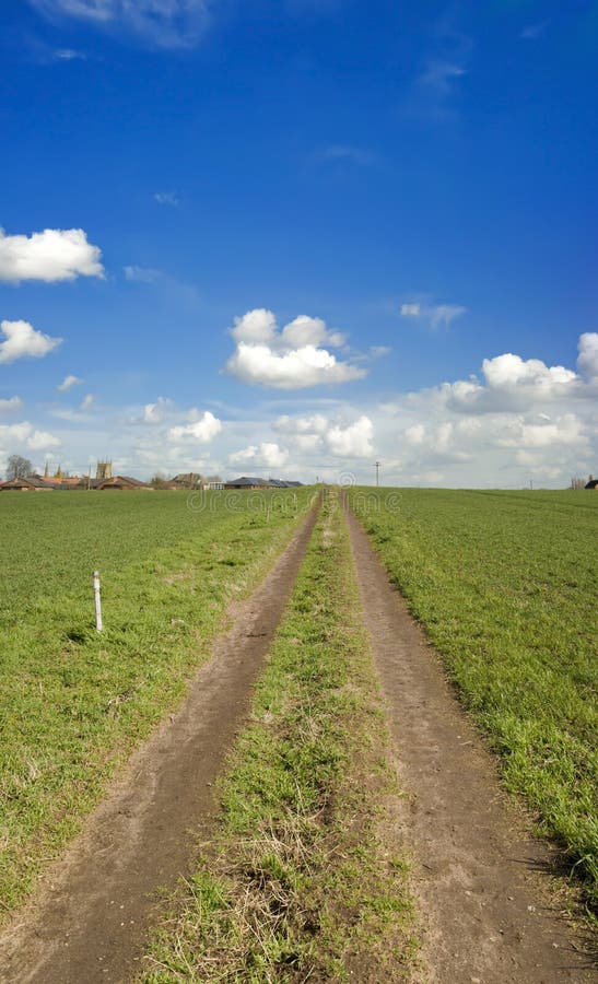 Footpath stock photo. Image of hills, nature, sunny, england - 4767902