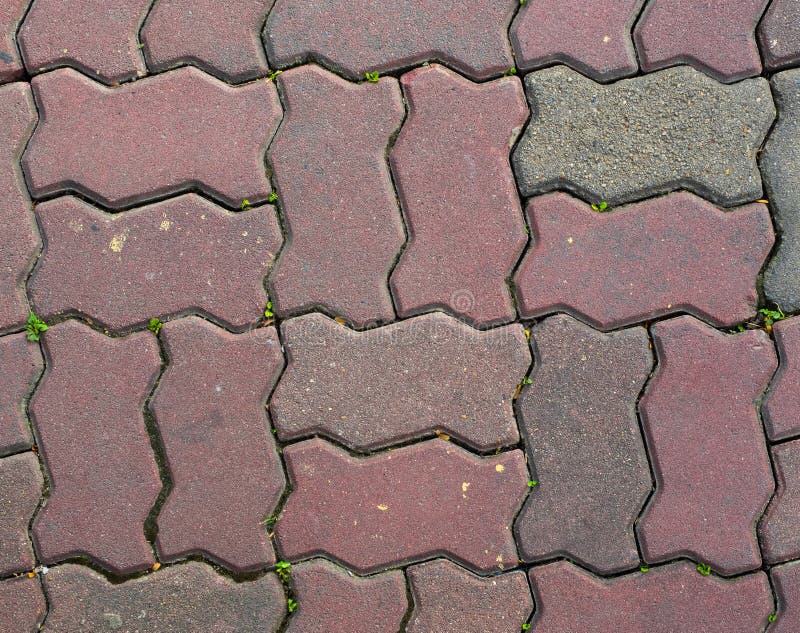 Footpath brick texture stock photo. Image of road, material - 44474814