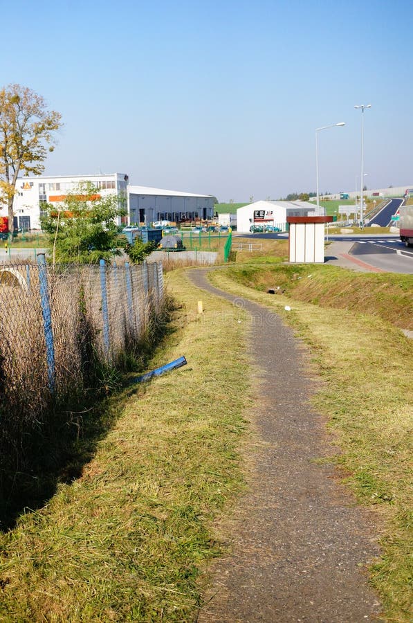 Footpath editorial image. Image of building, area, footpath - 45297780