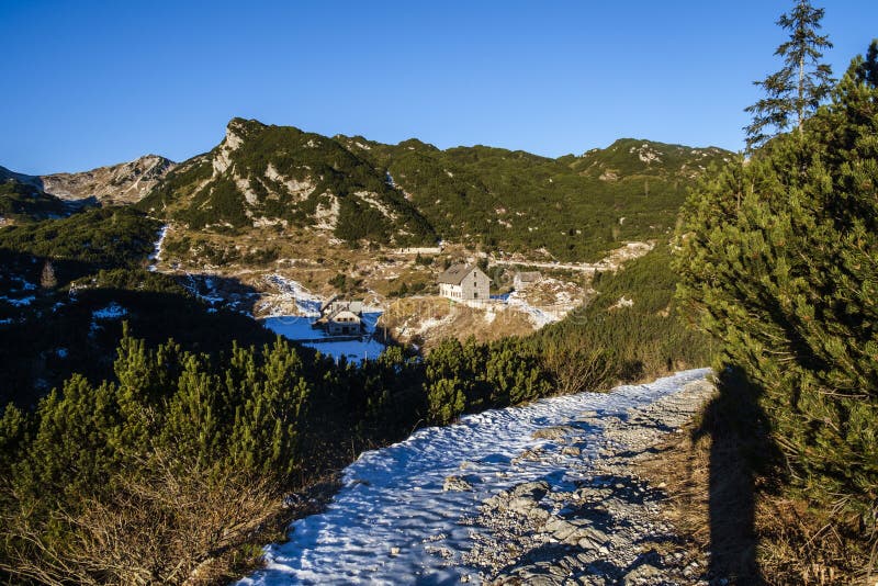 Footpath in the Komna stock photo. Image of scenery, forest - 95444482