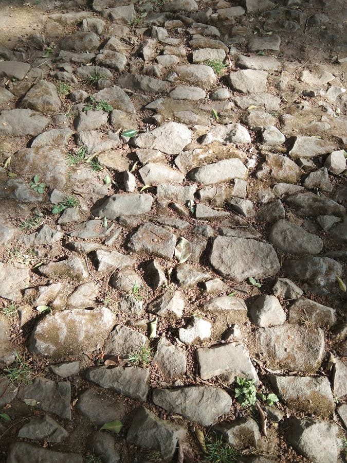 Footpath with Lined Stone Texture Stock Photo - Image of floor, lined ...