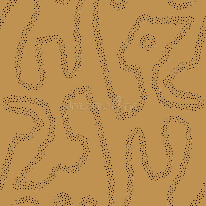 Footpath Seamless Pattern Background. Made of Small Hand-drawn Stones ...