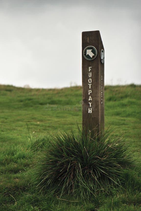 Footpath stock image. Image of britain, hope, park, derbyshire - 196533367